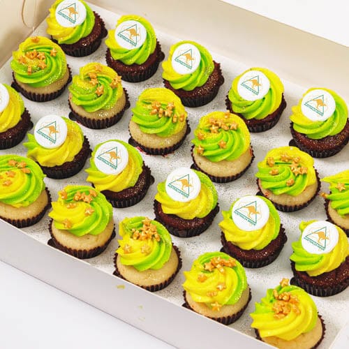 Australia Day Corporate Mini Cupcakes