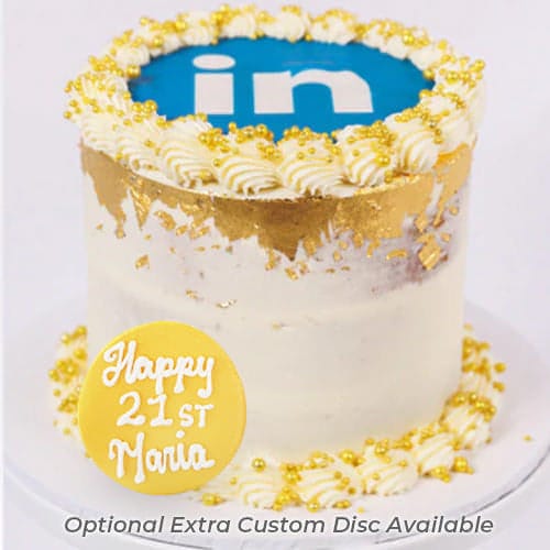 Corporate Logo Image Cake