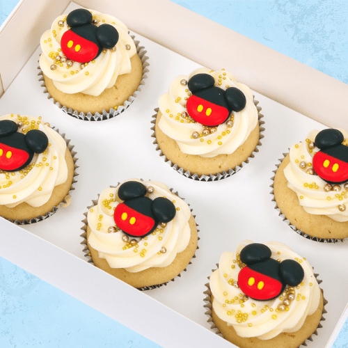 Mickey Mouse Funhouse Cupcakes