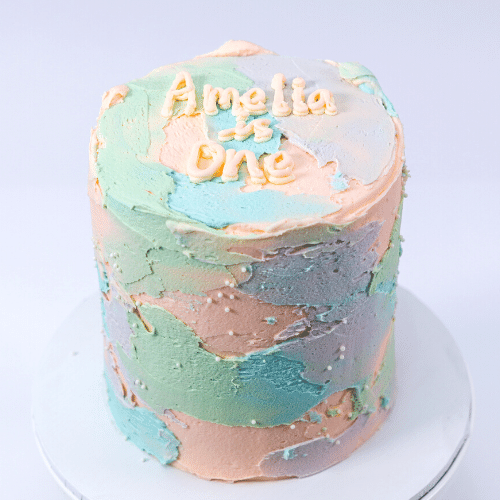 Aesthetic Minimalist Cake