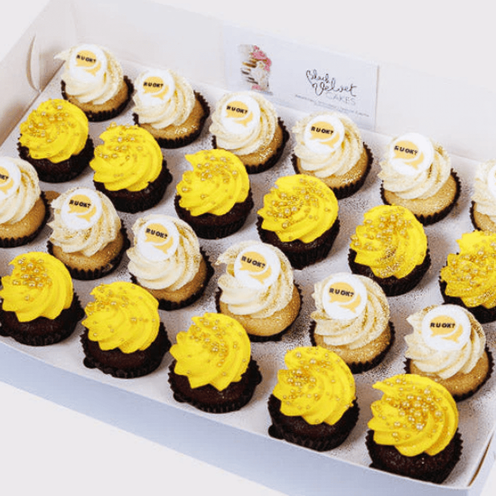 R U Ok? Day Cupcakes and Mini Cupcakes 2025