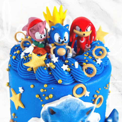 Sonic The Hedgehog Cake