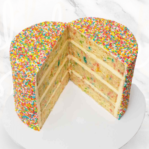 Sprinkles Confetti Cake